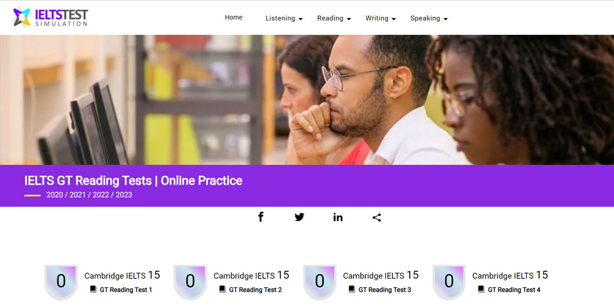 IELTS Reading GT Tests | Online Practice