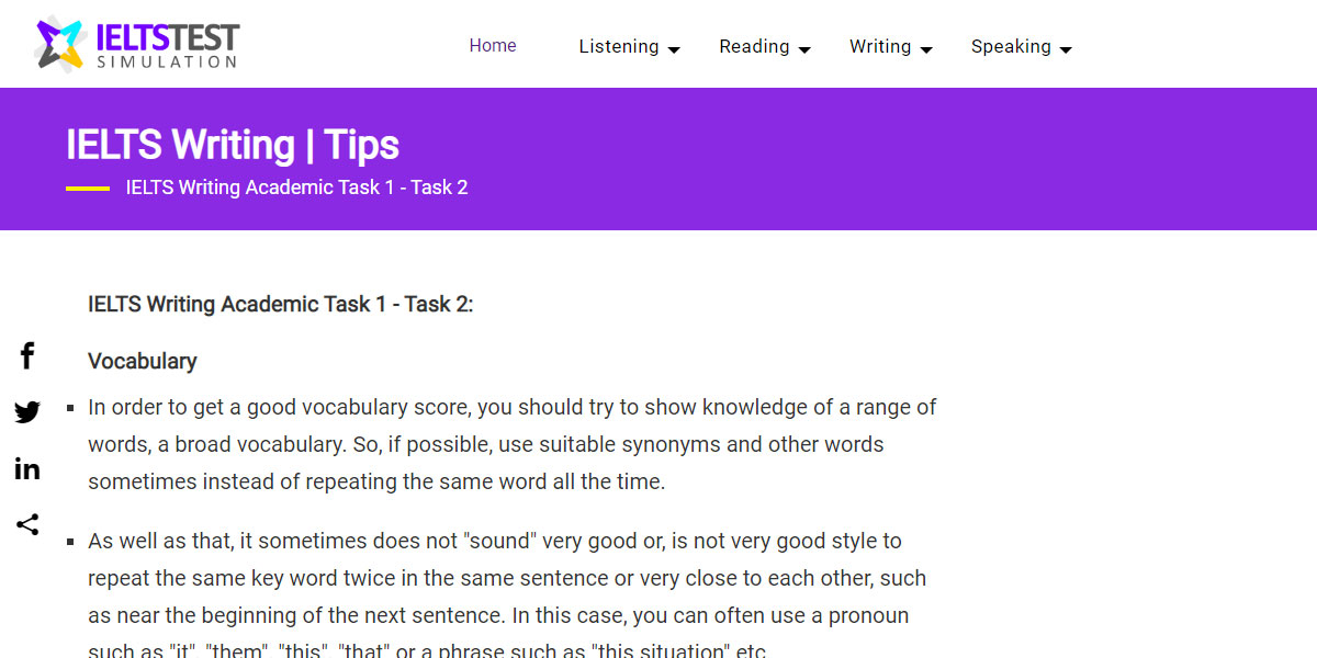 IELTS Writing Tips for Success